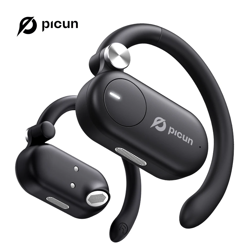 Picun-H6-Adjustable-Open-Ear-Headphones-45H-Playing-Time-Button-Control ...