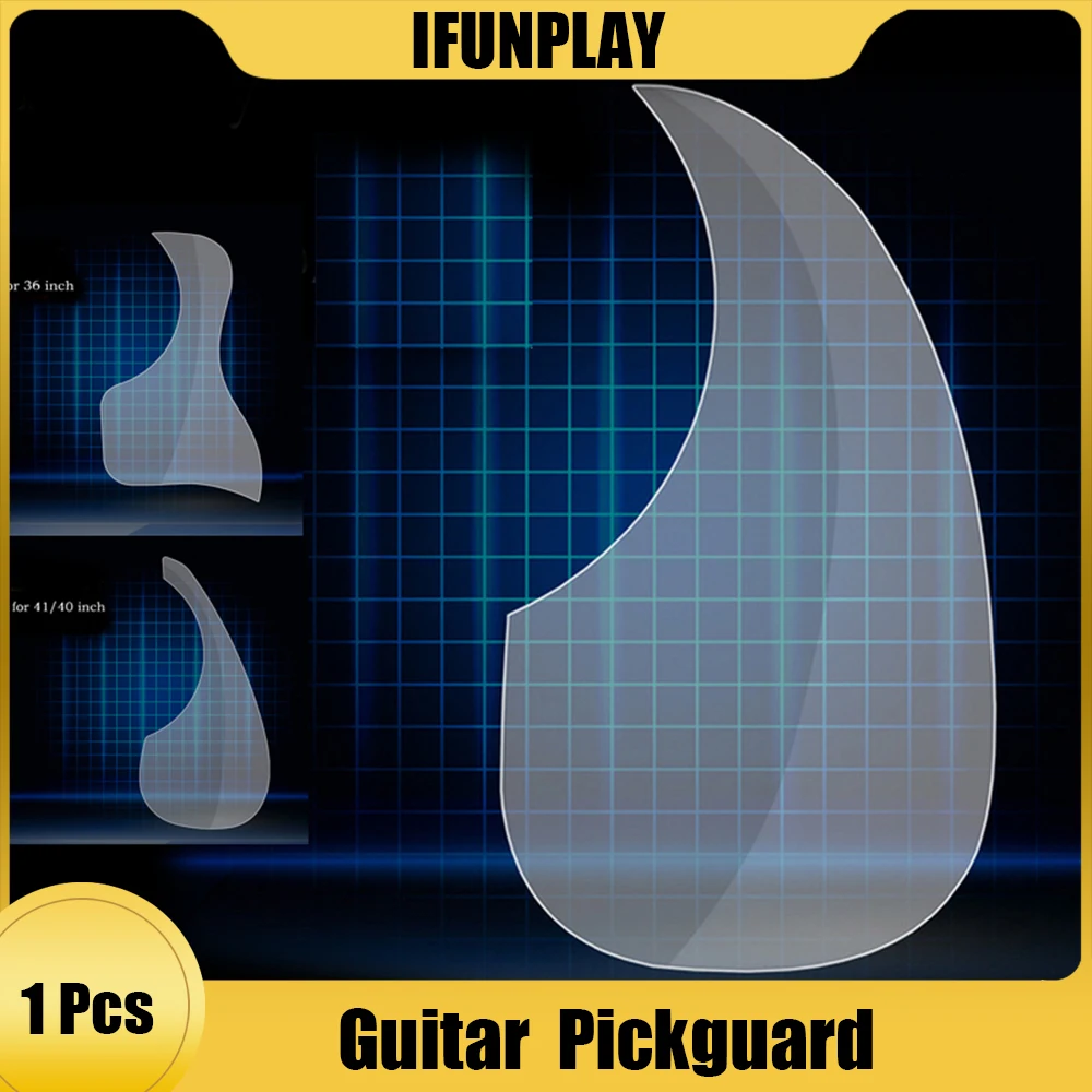Ultra-thin Acoustic Guitar Pickguard Guitar Scratch Plate Invisible ...