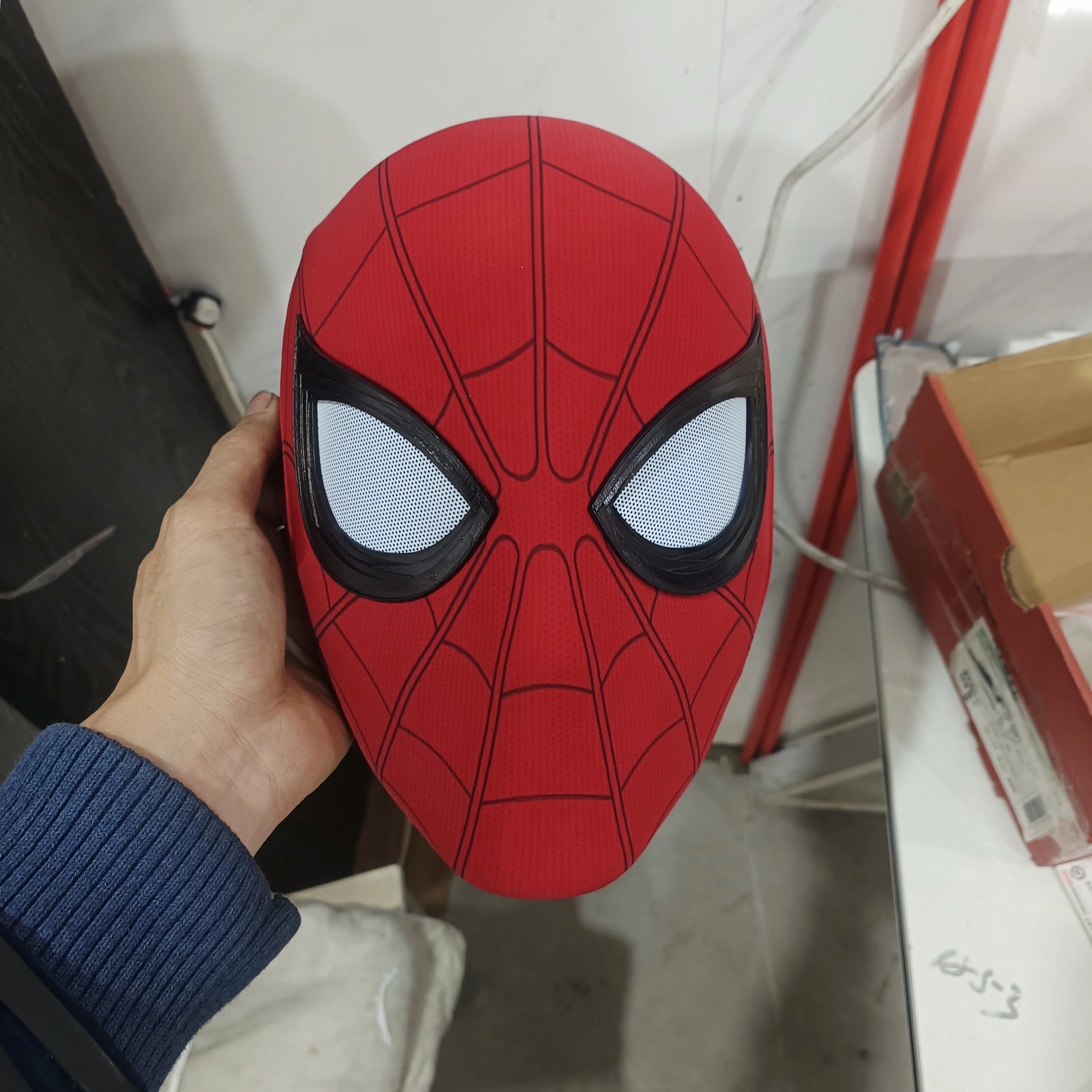 Spiderman Eye Mask Template