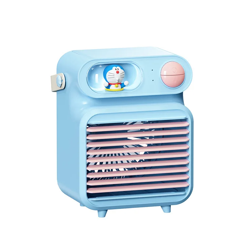 Kawaii-Anime-Doraemon-Water-Cooling-Fan-Household-Portable-Desktop-Air ...