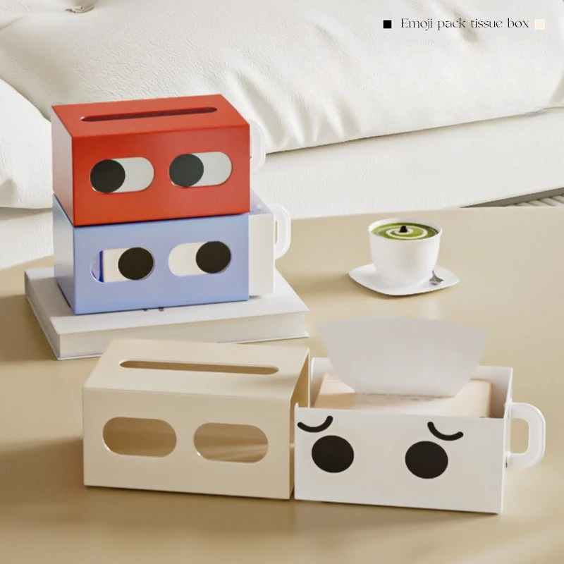 Cartoon Funny Expression Tissue Box. Kitchen, Living Room, and Bathroom ...