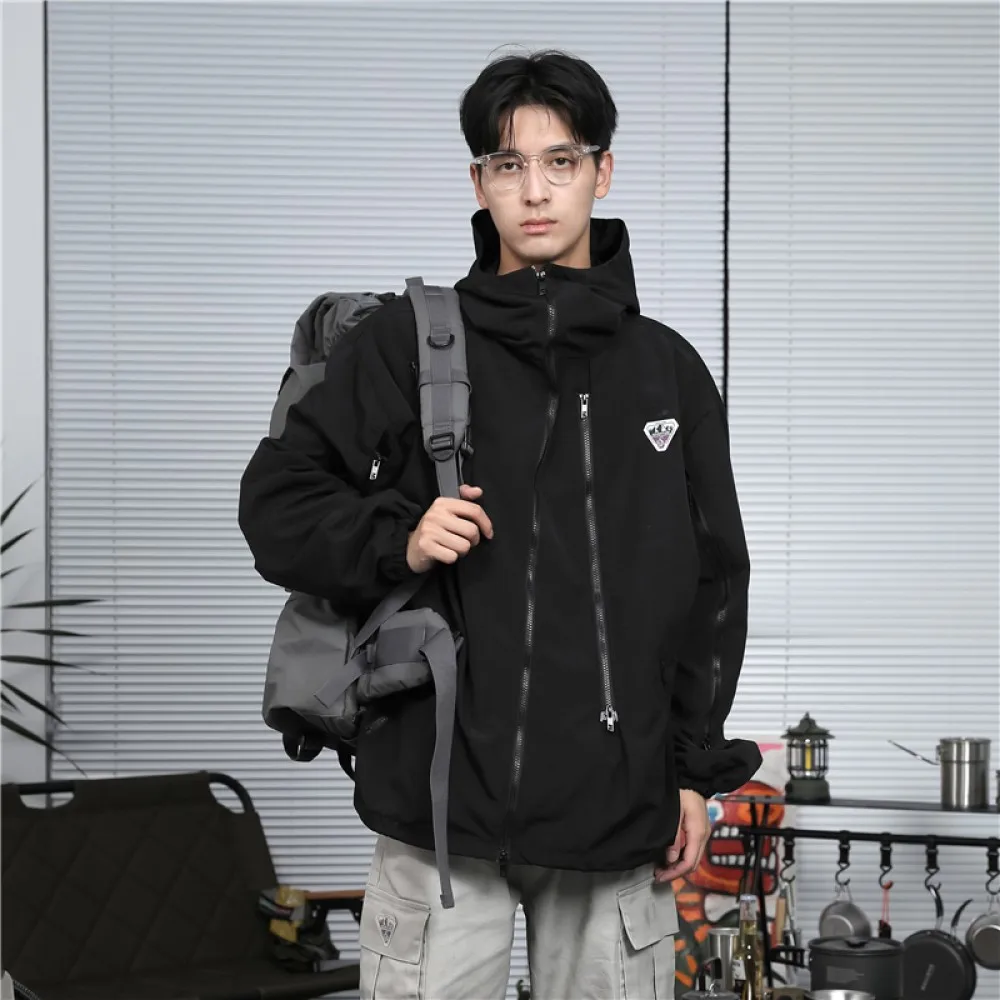 Somethnework 22AW Japanese Outdoor Mountain Camping Windproof Storm ...