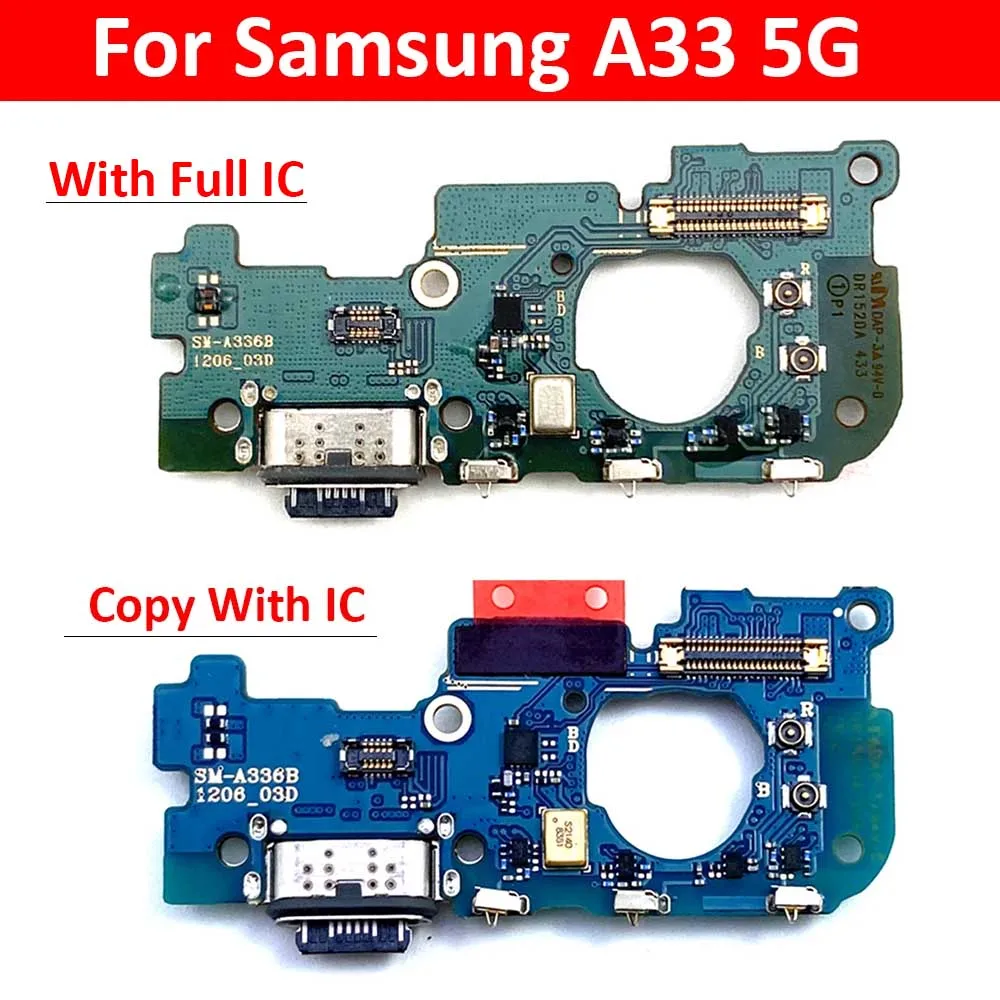 USB-Charging-Port-Board-Flex-Cable-Connector-For-Samsung-A33-5G-A336 ...