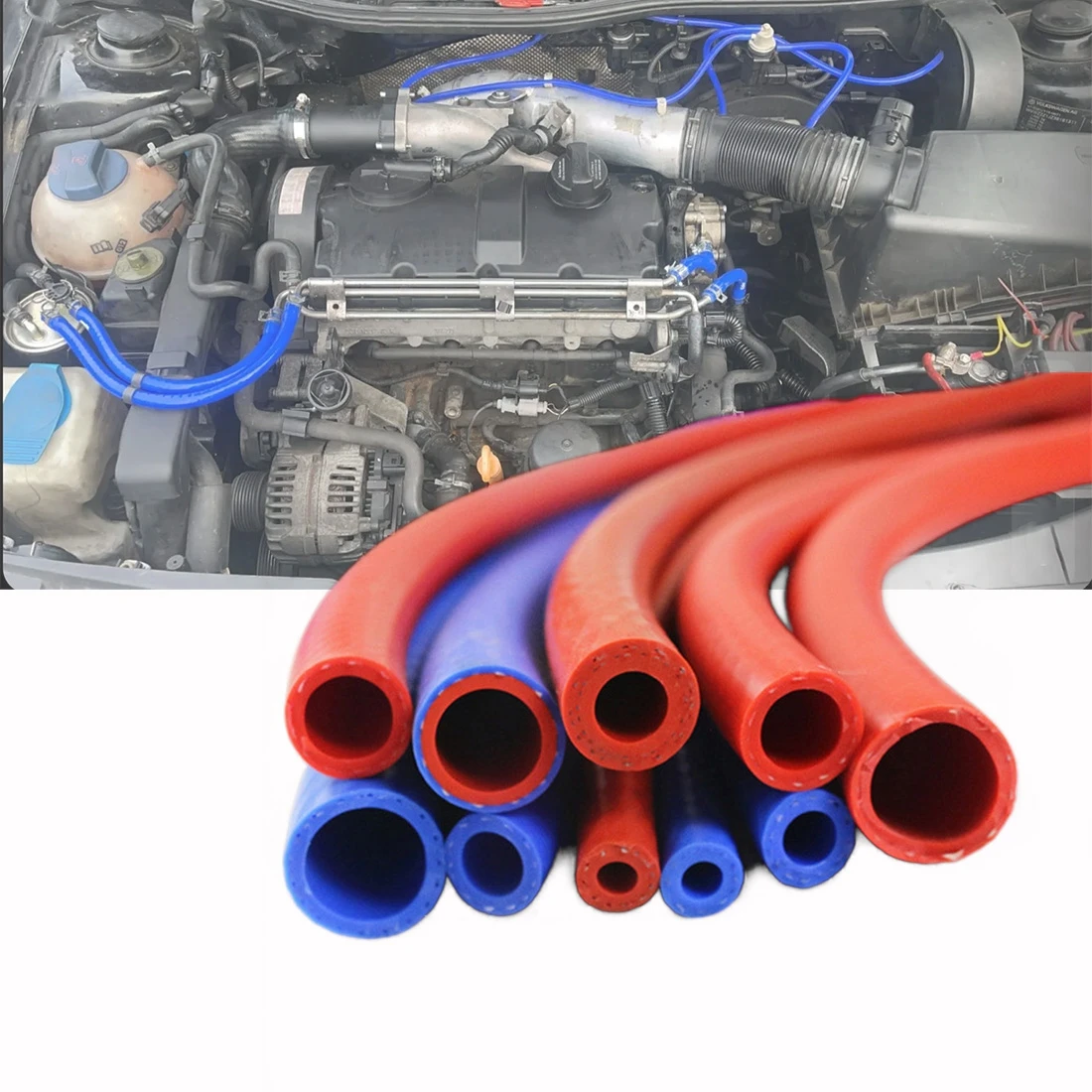 3-Layers-Polyester-Silicone-Hoses-Straight-1-Meter-Car-Engine-Universal ...