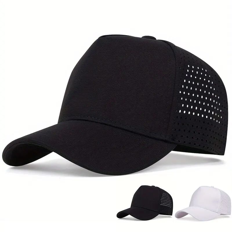 Unisex-Solid-Color-Breathable-Baseball-Caps-Spring-and-Summer-Outdoor ...
