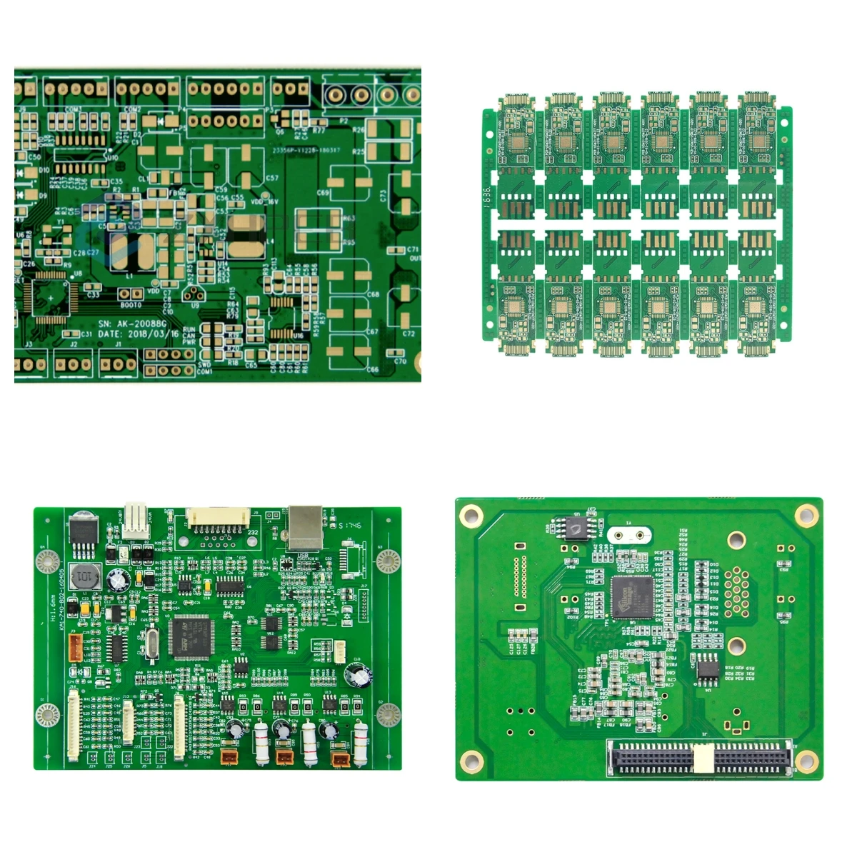 PCB Circuit Board Double-Sided FR4 Assembly Service PCBA Manufacturer OEM Customized Send Gerber ...
