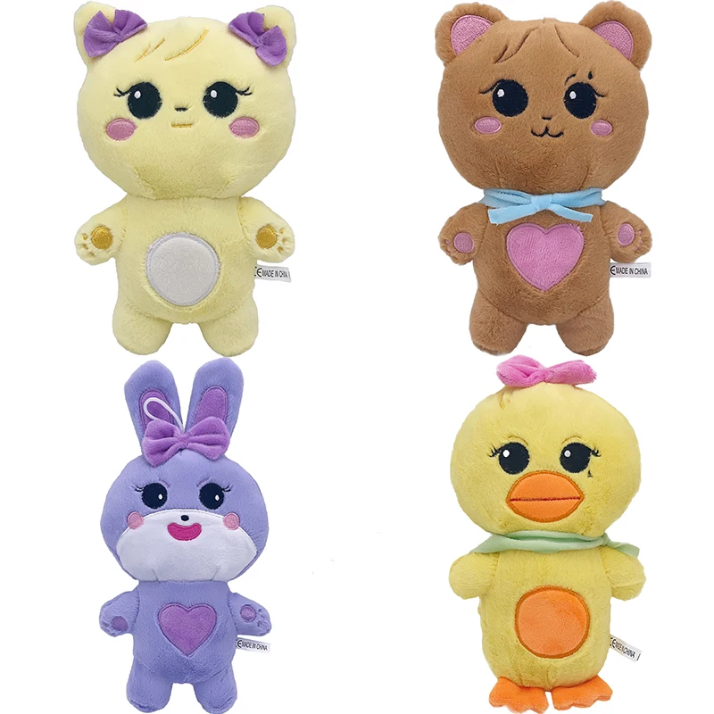 20cm Black and Pink Kpop Plush Doll JISOO JENNIE ROSE LISA World Tour ...