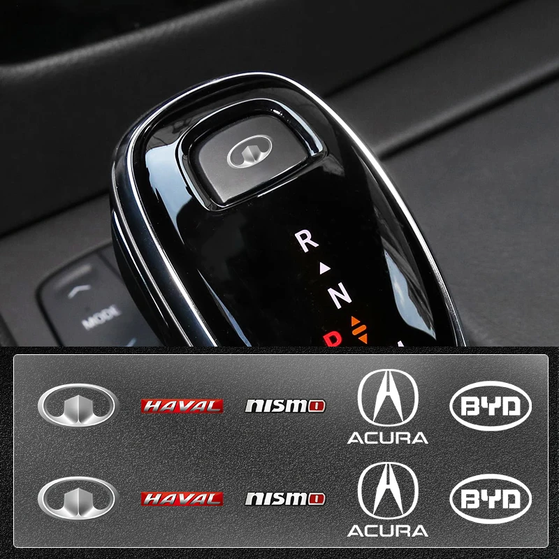 10pcs UV Car Logo Styling Stickers Interior Decals For LADA Priora ...