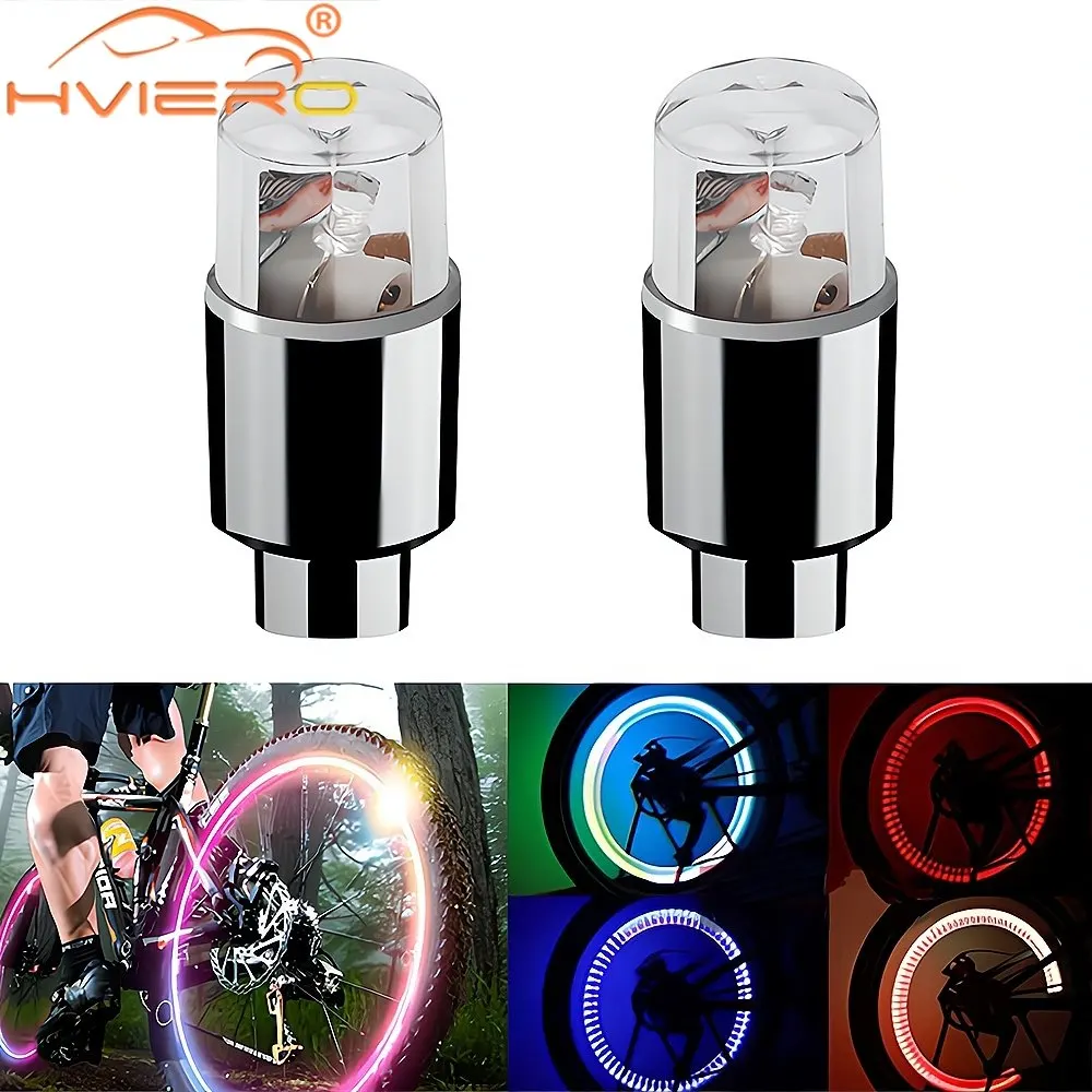 2Pcs-Car-Bike-Hub-Lamp-12V-Wheel-Tire-Tyre-Valve-Flash-Neon-LED-Auto ...