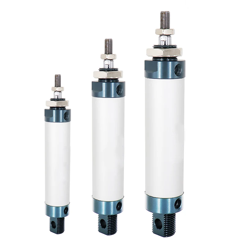 Air Pneumatic Cylinders Double Compressed Air Cylinder MAL Mini Bore 16 ...