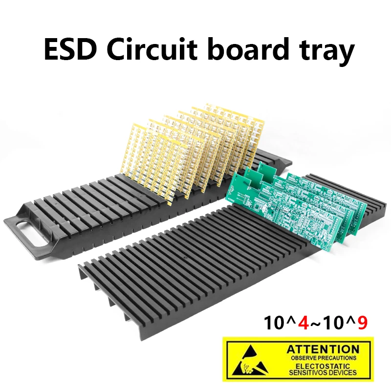 회로 기판 설계 솔루션 회사용 Q-PR6Z ESD PCB 홀더, 회로 기판 보관 트레이