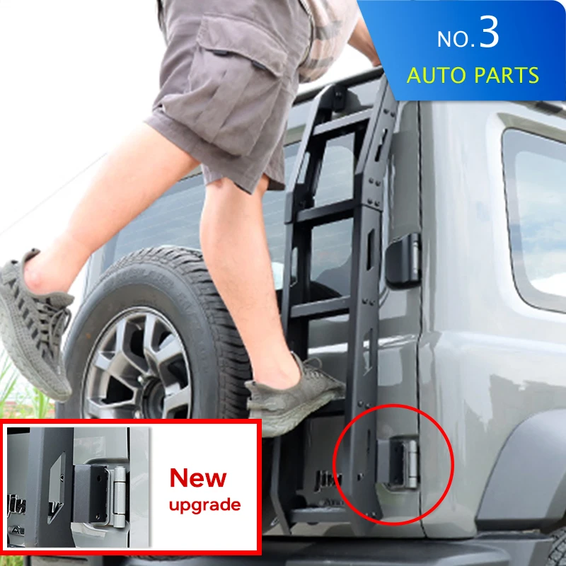 New-Aluminum-alloy-Car-Rear-Tail-Door-Ladder-Climbing-Fit-For-Suzuki ...