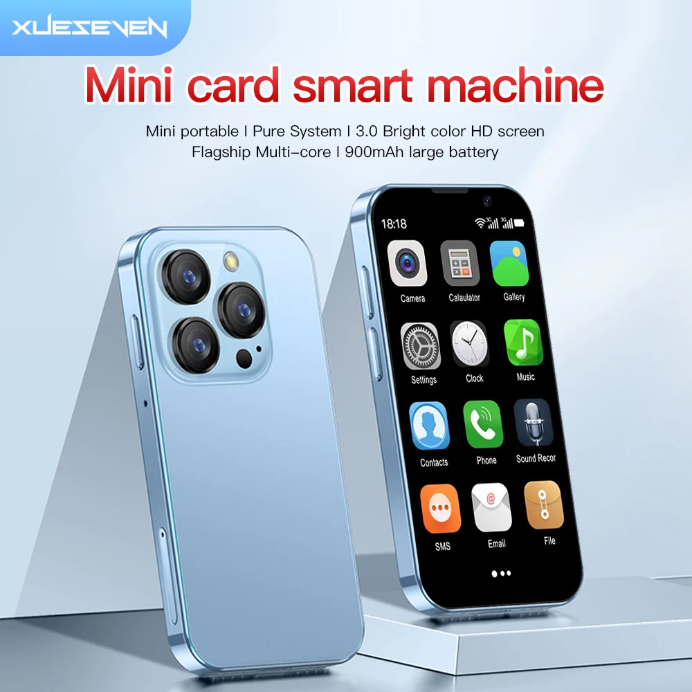 XUESEVEN-Android-9-Mini-Smart-Phone-3-0-Inch-Screen-2GB-RAM-16GB-ROM-2 ...