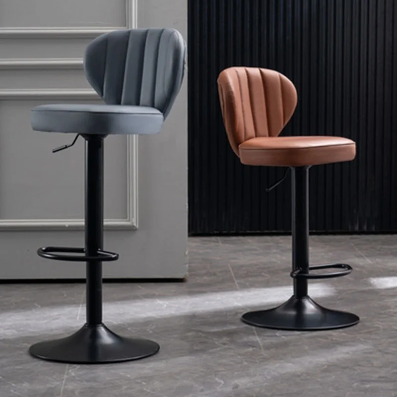 Modern-Luxury-Bar-Chair-Northern-Europe-Rotation-Simple-Home-Bar-Chair ...