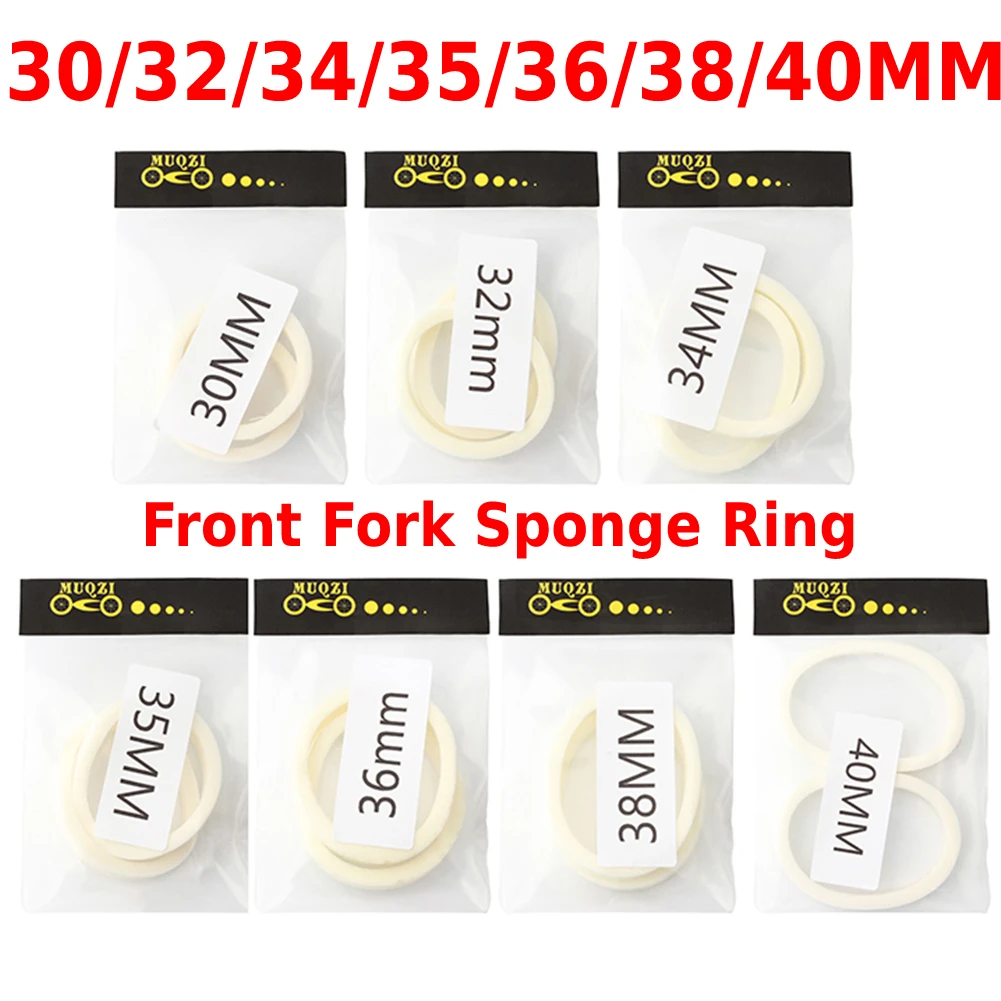 2pc Bike Bicycle shock absorbers front Fork Sponge Foam Rings Oil Seal ...