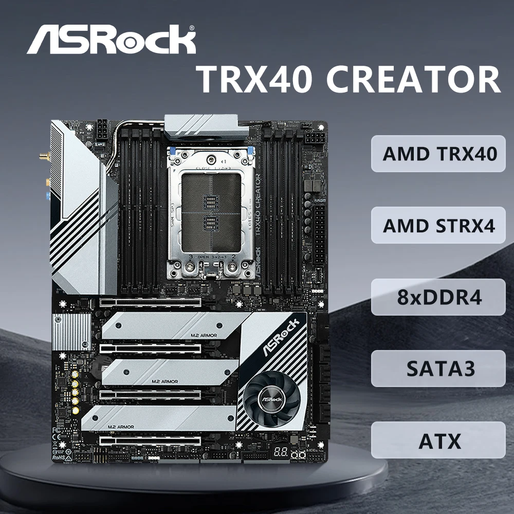 MSI-TRX40-CREATOR-Motherboard-Supports-Socket-sTRX4-third-generation ...