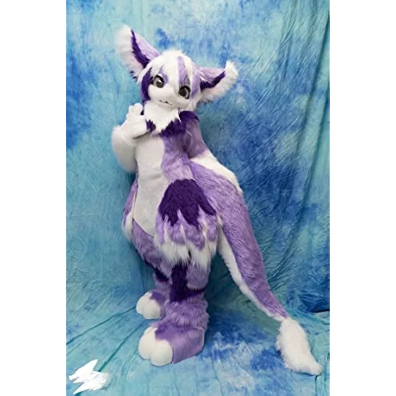 Purple Husky Doll Dress Furry Youth Clothing Full Set Furry Set ...