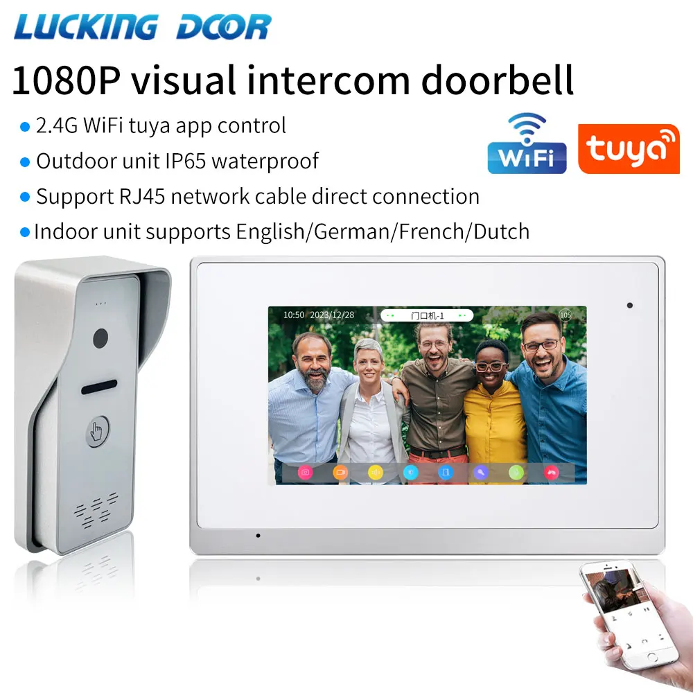 2-4G-WIFI-Tuya-IP-Video-Doorphone-Intercom-System-Kit-for-Villa-1080P ...