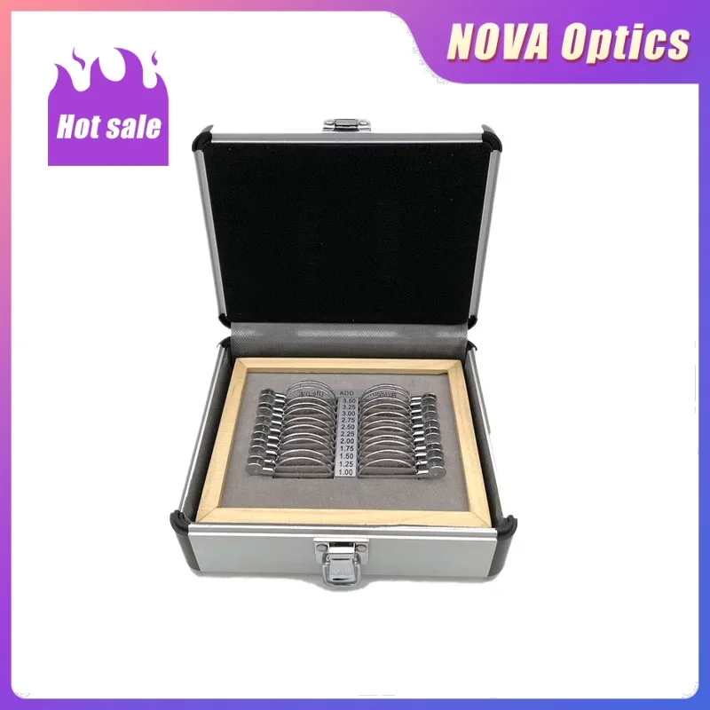 Nova-22PCS-Optical-Opthalmic-Progressive-Lens-Set-Trial-Lens-Case ...