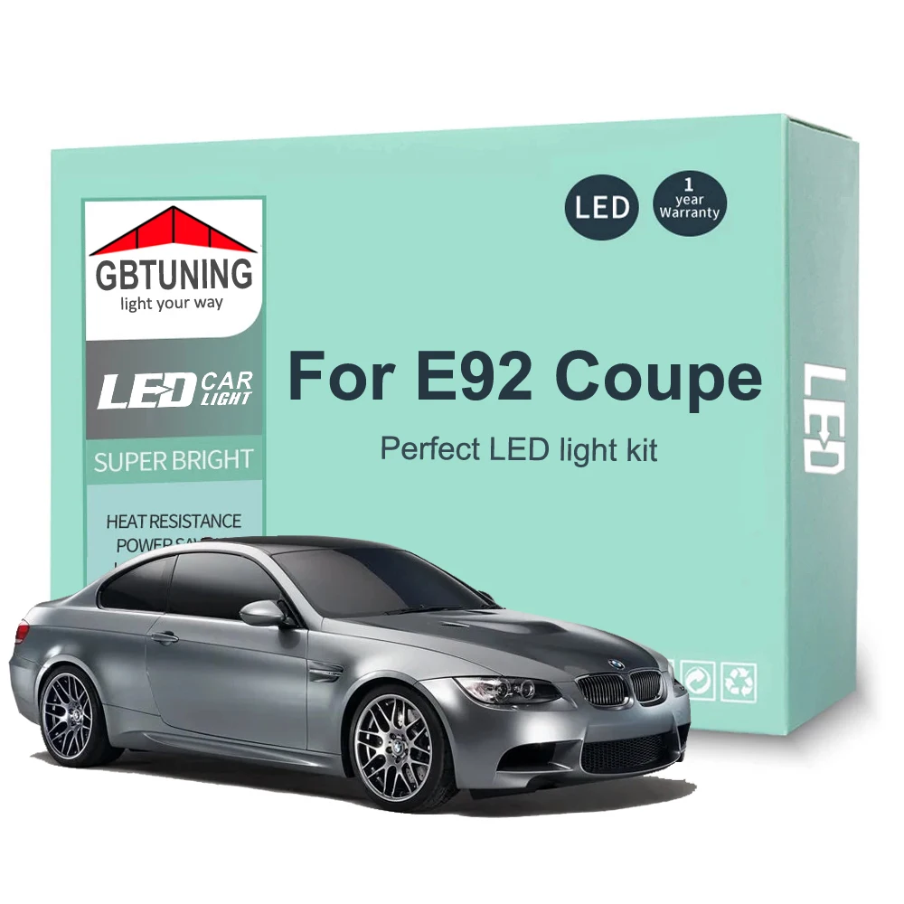 21Pcs-LED-Interior-Light-Bulb-Kit-For-BMW-3-Series-E92-Coupe-325-328 ...