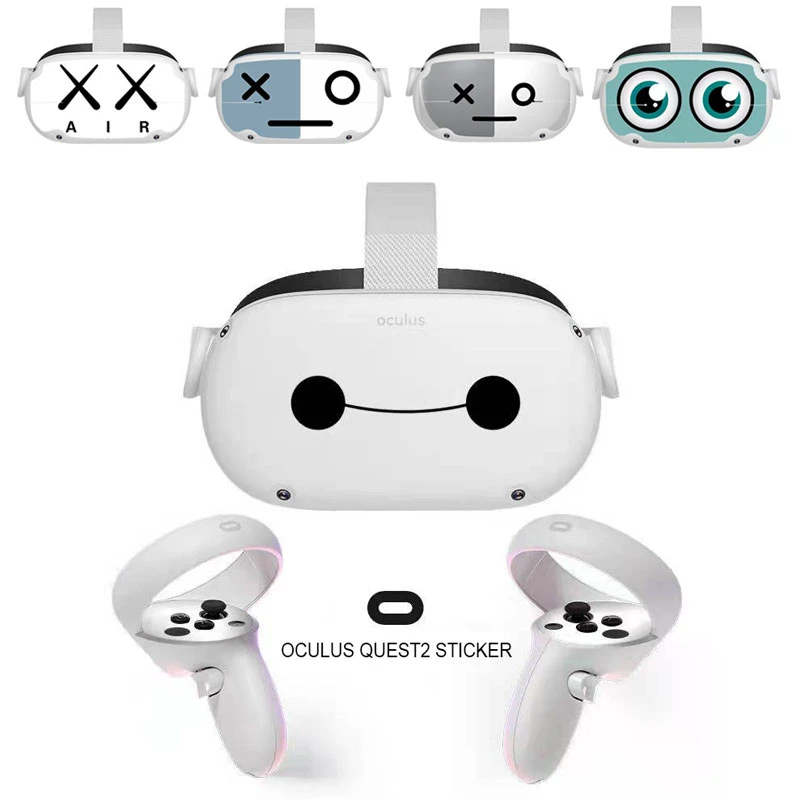Vr Headset Sticker, Oculus Quest2 Skin, Quest 2 Full Wrap, Decal For ...
