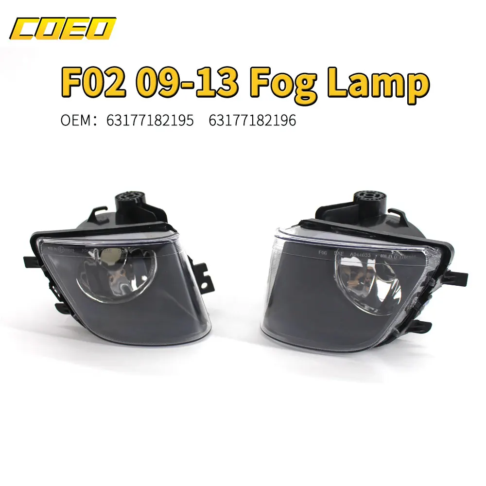 1-Pair-Auto-Front-Bumper-Fog-Light-Assembly-For-BMW-7-Series-F01-F02 ...