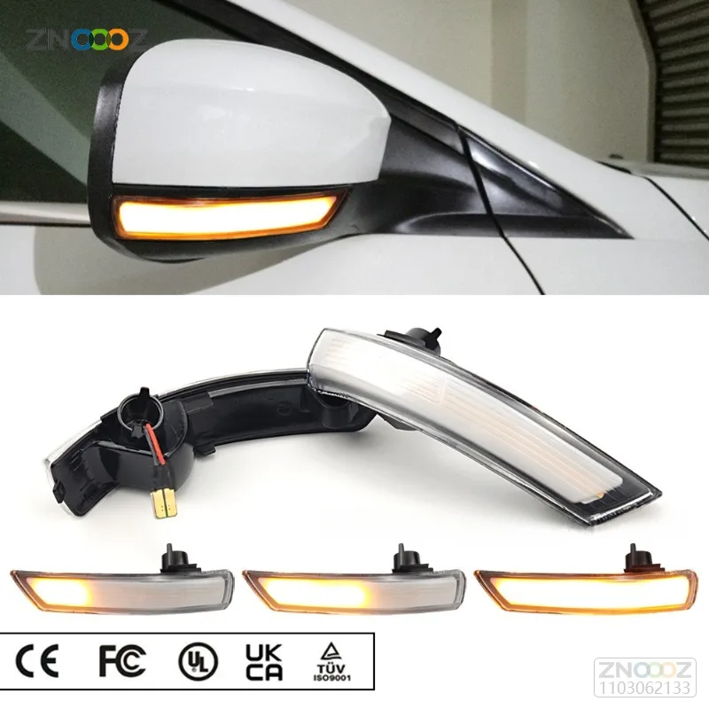 For Ford Focus 2 MK2 MK3 For Mondeo MK4 EU Dynamic Turn Signal Light ...