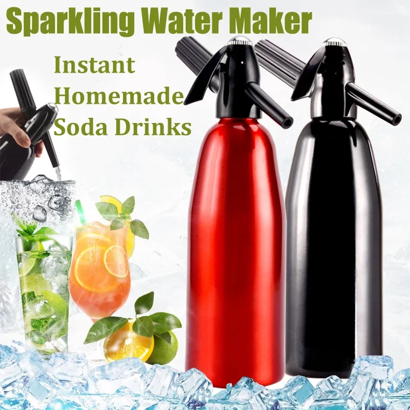 Portable-Sparkling-Water-Maker-Flavor-Soda-Blaster-CO2-Cocktail-Bubble ...