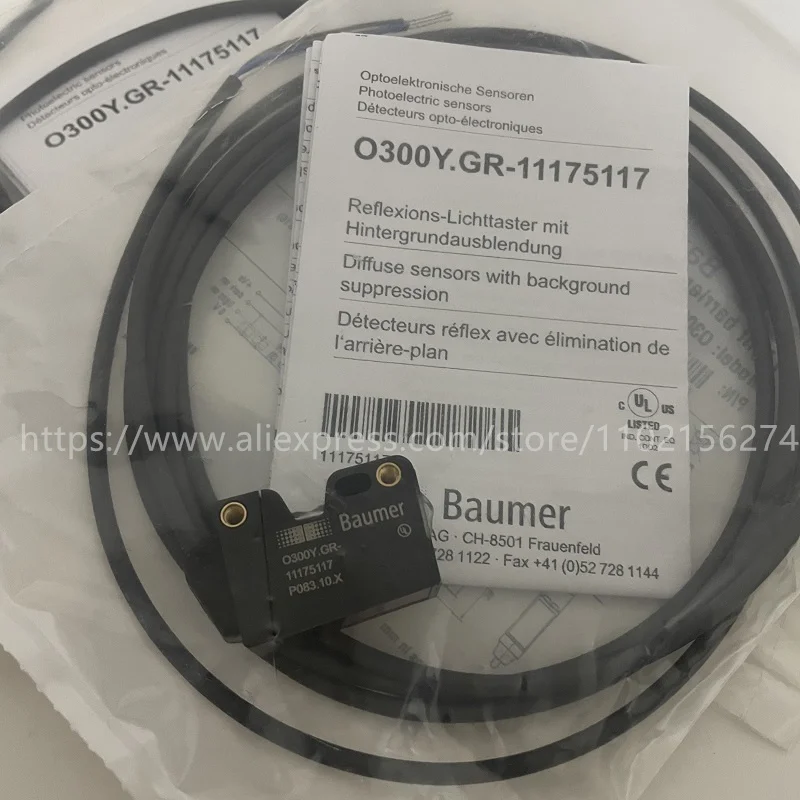 1PCS 새로운 오리지널 Baumer O300Y.GR 11175117 11175118 11175119 11175116 O300Y ...