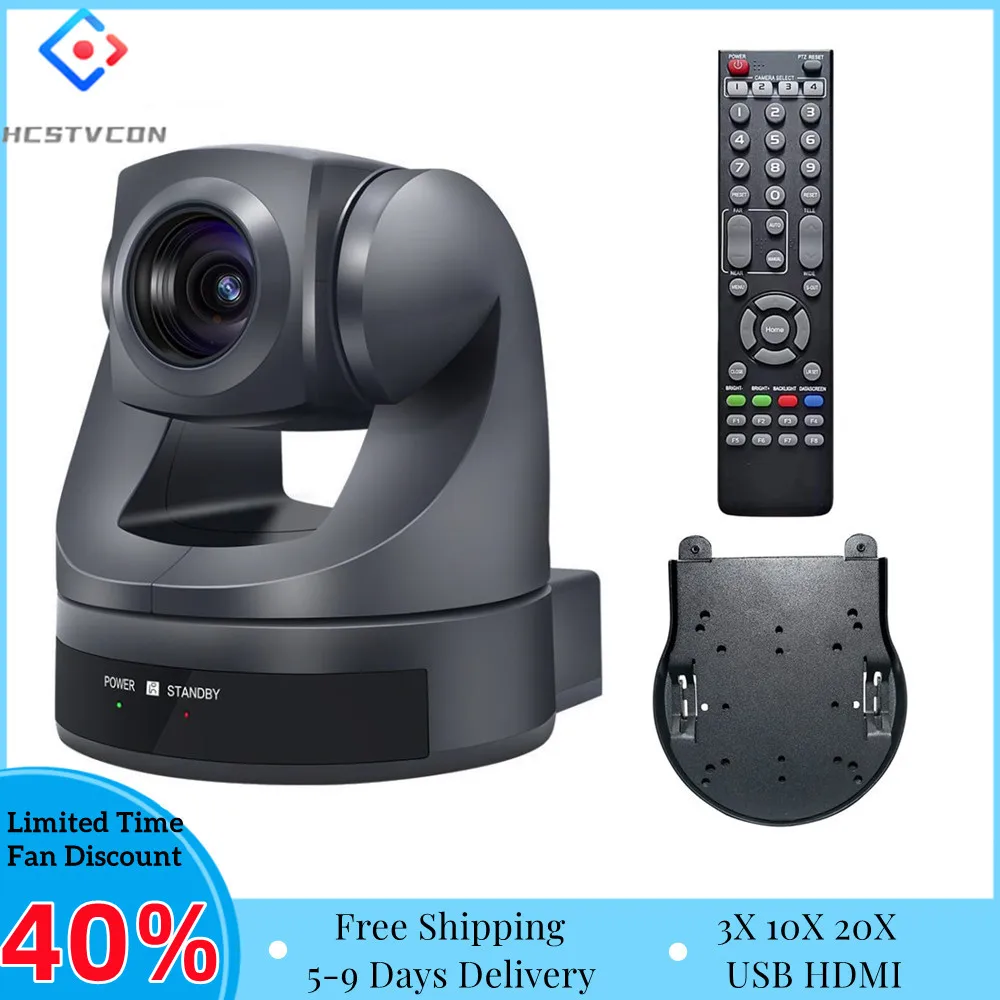 Conference-Camera-PTZ-Video-HD-USB-HDMI-3X-10X-20X-For-Educate-Live ...