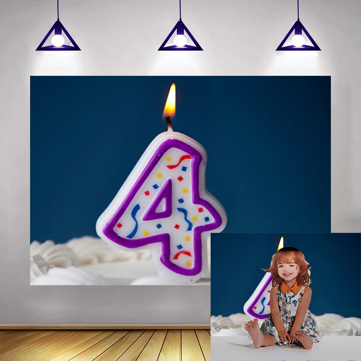 I-m-4-Years-Old-Happy-4th-Birthday-Banner-Backdrop-Welcome-Party ...