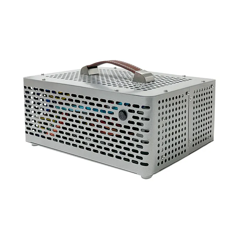 ITX card case portable case, half height graphics card horizontal case ...