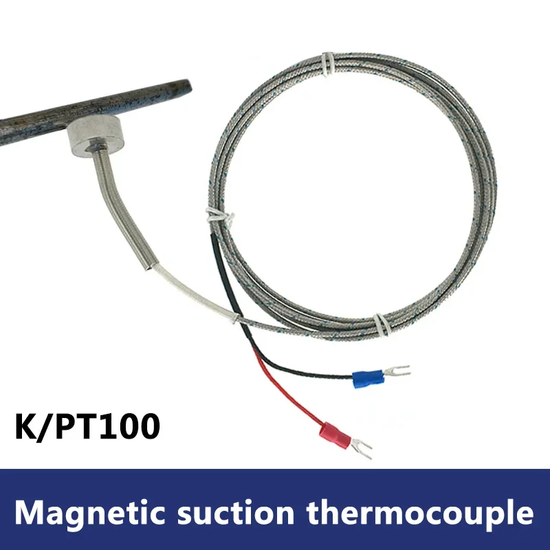 Magnetic Thermocouple Type K /pt100 -200+450 °C Handheld Surface ...