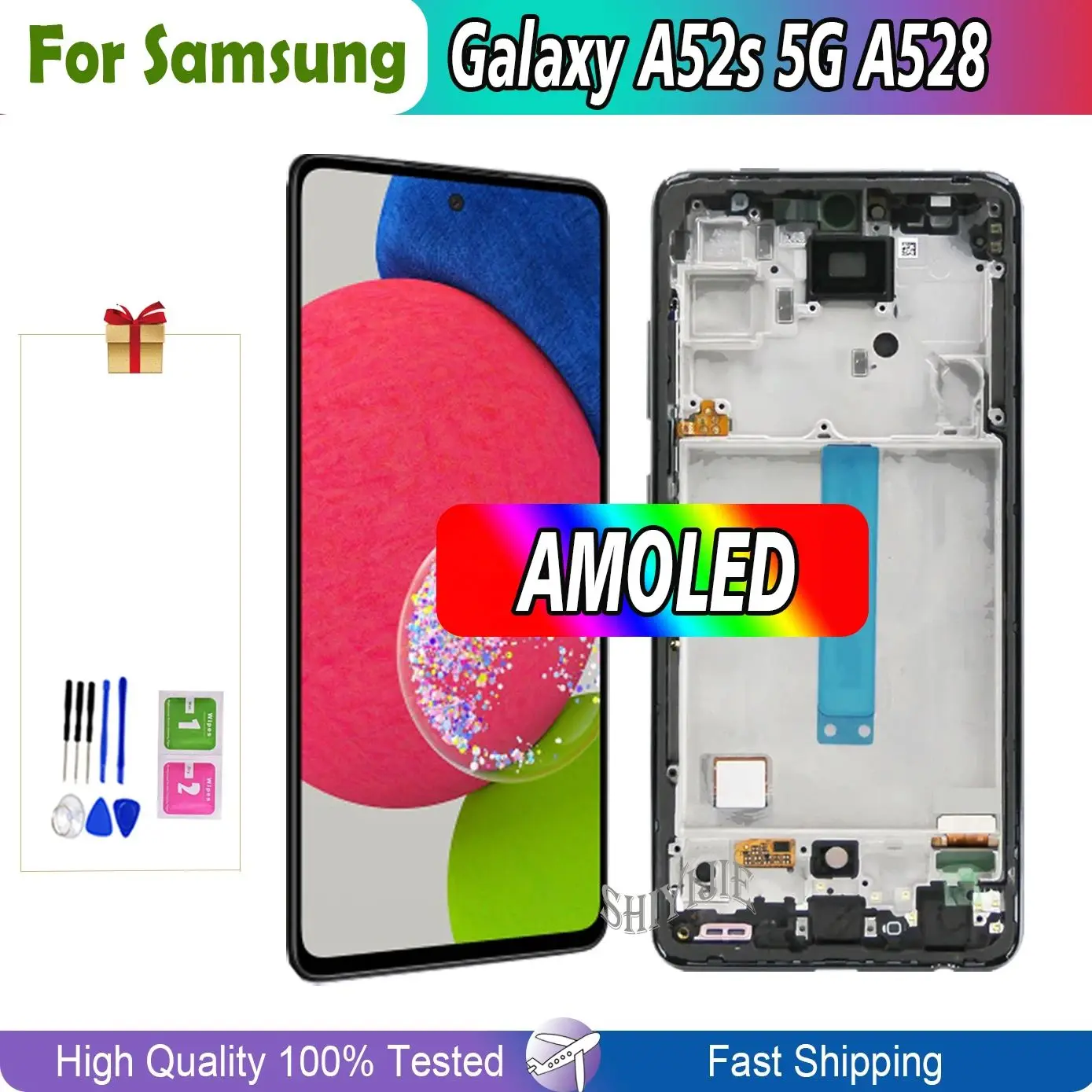6-5-Super-AMOLED-For-Samsung-Galaxy-A52s-5G-A528B-A528-Display-A528M ...
