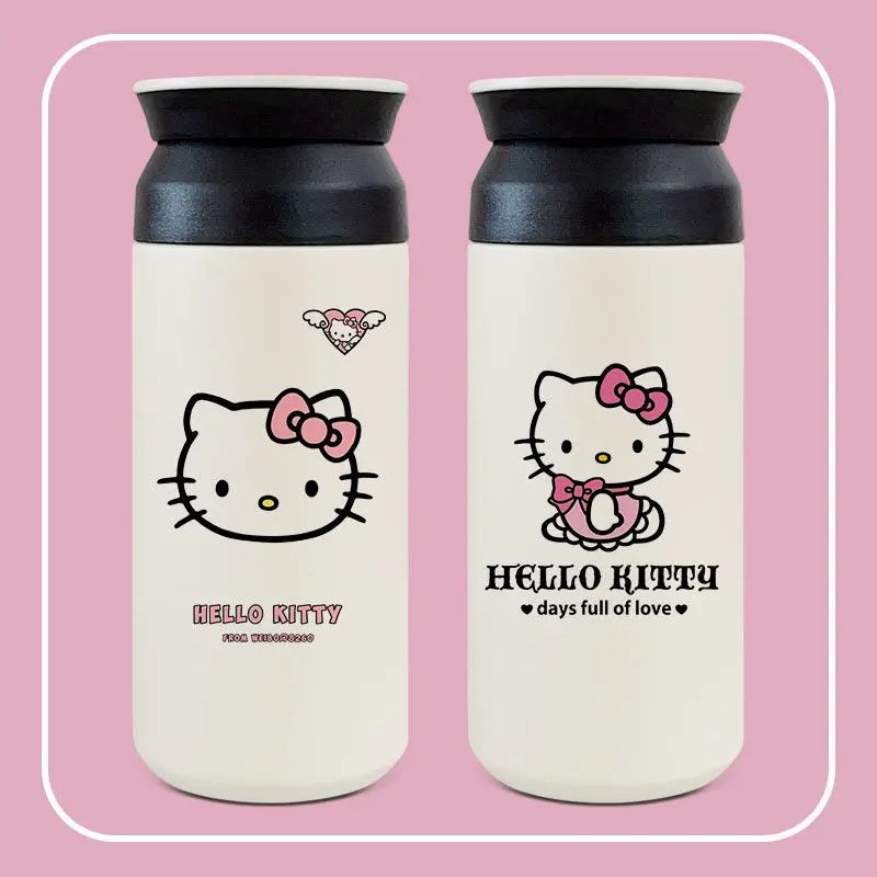 Sanrio-Hellokitty-Thermos-Cup-Kawaii-Anime-Figure-Cartoon-Girl-Office ...