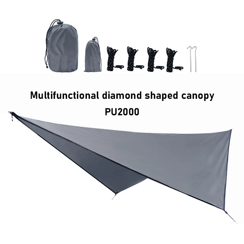 Folding-Tourist-Awning-3x4-Tarp-Camping-Ultralight-Naturehike-Canopy ...