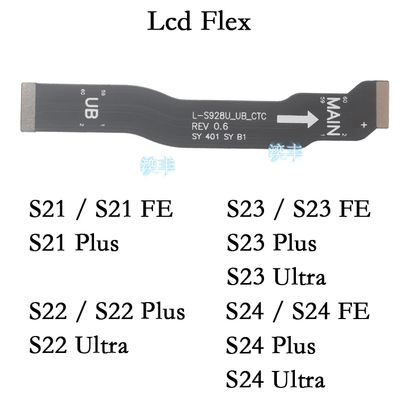 LCD Screen Connector Cable for Samsung Galaxy S21 S22 S23 S24 Plus ...