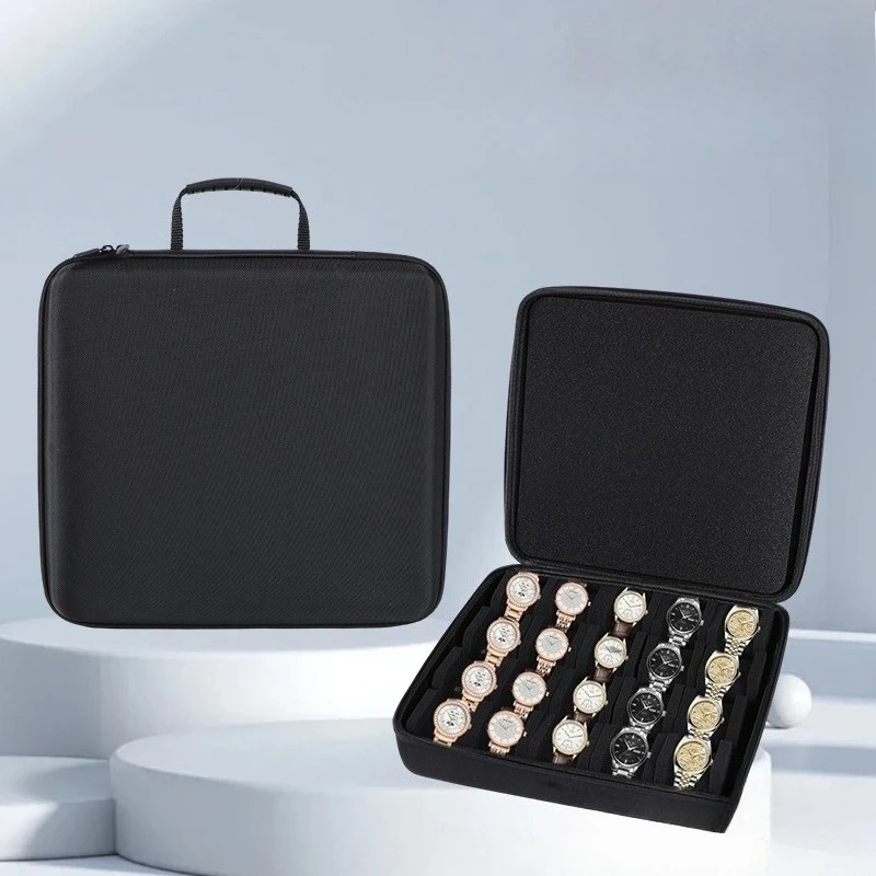 1pcs Portable Watch Storage Case Multi-Slot Large Capacity Watch ...