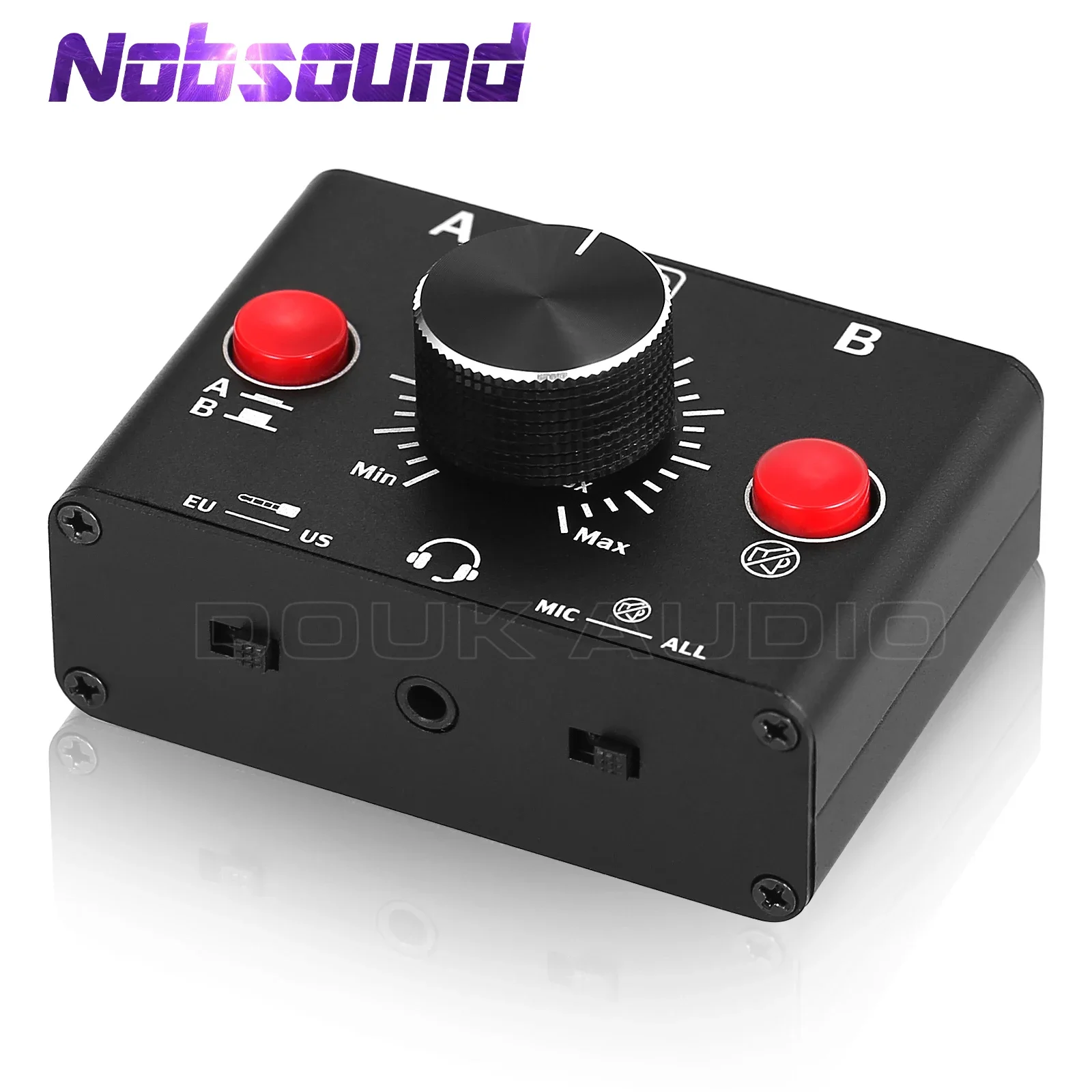 Nobsound-Manual-2-Way-Stereo-Audio-Selector-3-5mm-AUX-Speaker-Headphone ...