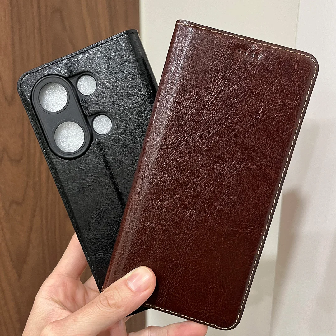 m-de-couro-genu-no-Skin-Flip-Wallet-Phone-Case-capa-para-Xiaomi-Redmi ...