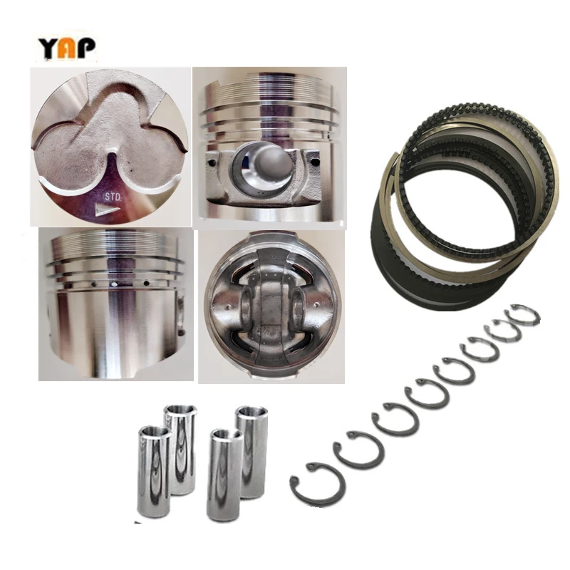 4D56-Piston-Piston-Ring-Set-STD-FOR-Mitsubishi-TRITON-WARRIOR-ANIMAL ...