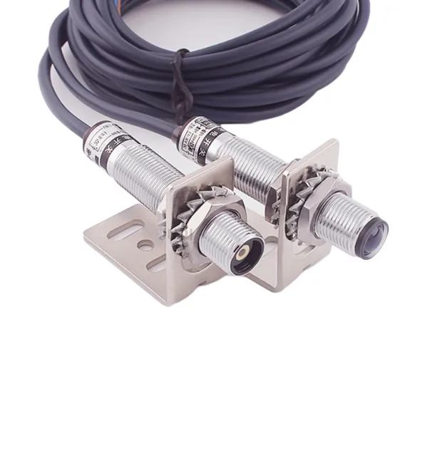 Laser Qswitch M12 NPN NO Laser Sensor / Photoelectric Switch - Infrared ...