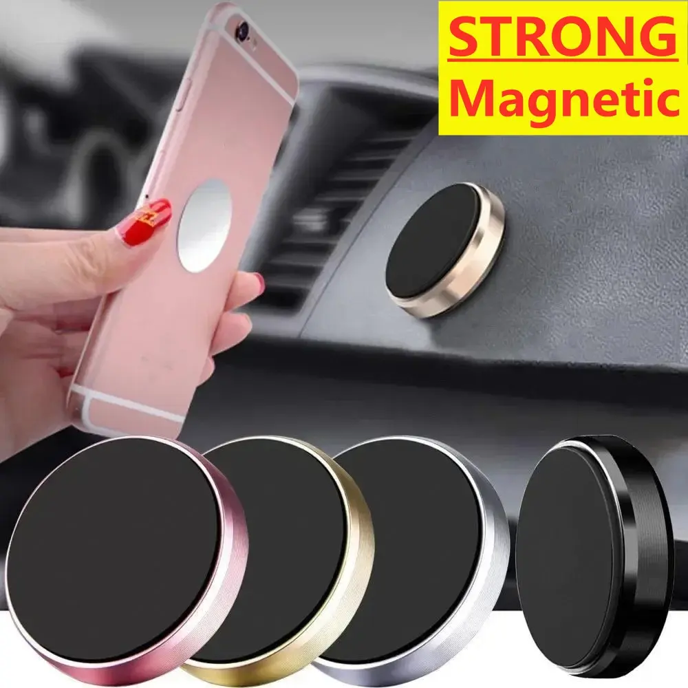 Magnetic-Car-Phone-Holder-Magnet-Mount-Bracket-Stick-on-Car-Dashboard ...