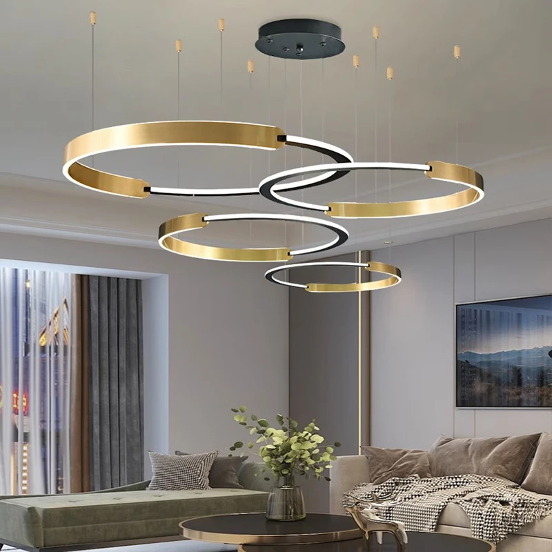 Modern home decor led lights pendant light lamps for living room ...