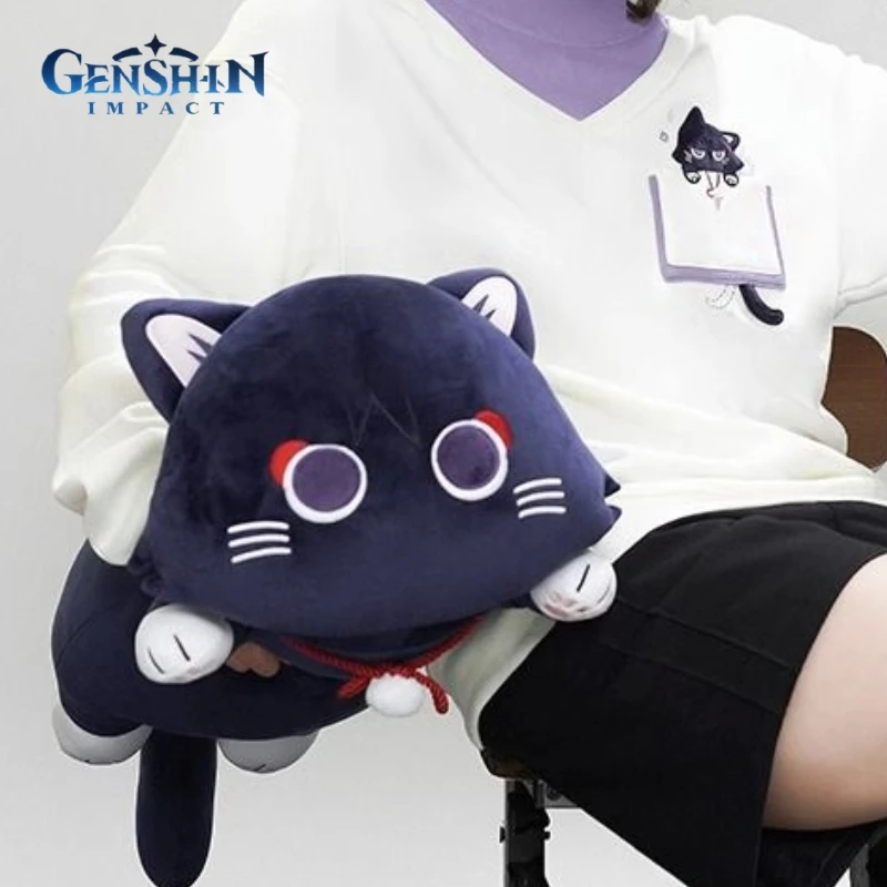60/100cm Genshin Impact Wanderer Plush Toys Kawaii Scaramouche Plushie ...