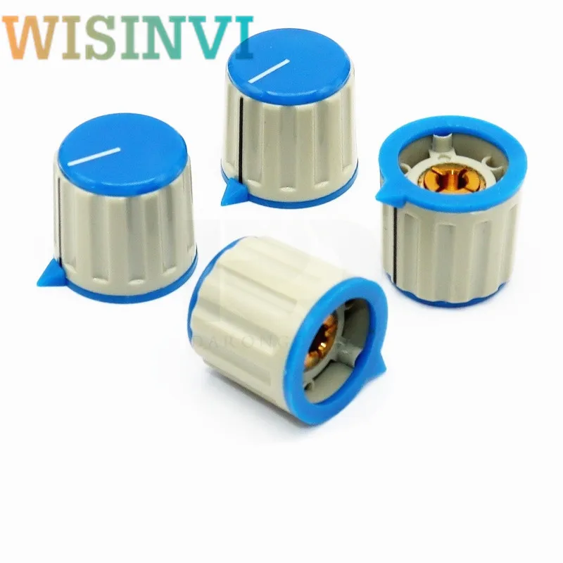 5pcs KN21 Colored plastic knob cap Multi-turn potentiometer knob cap ...