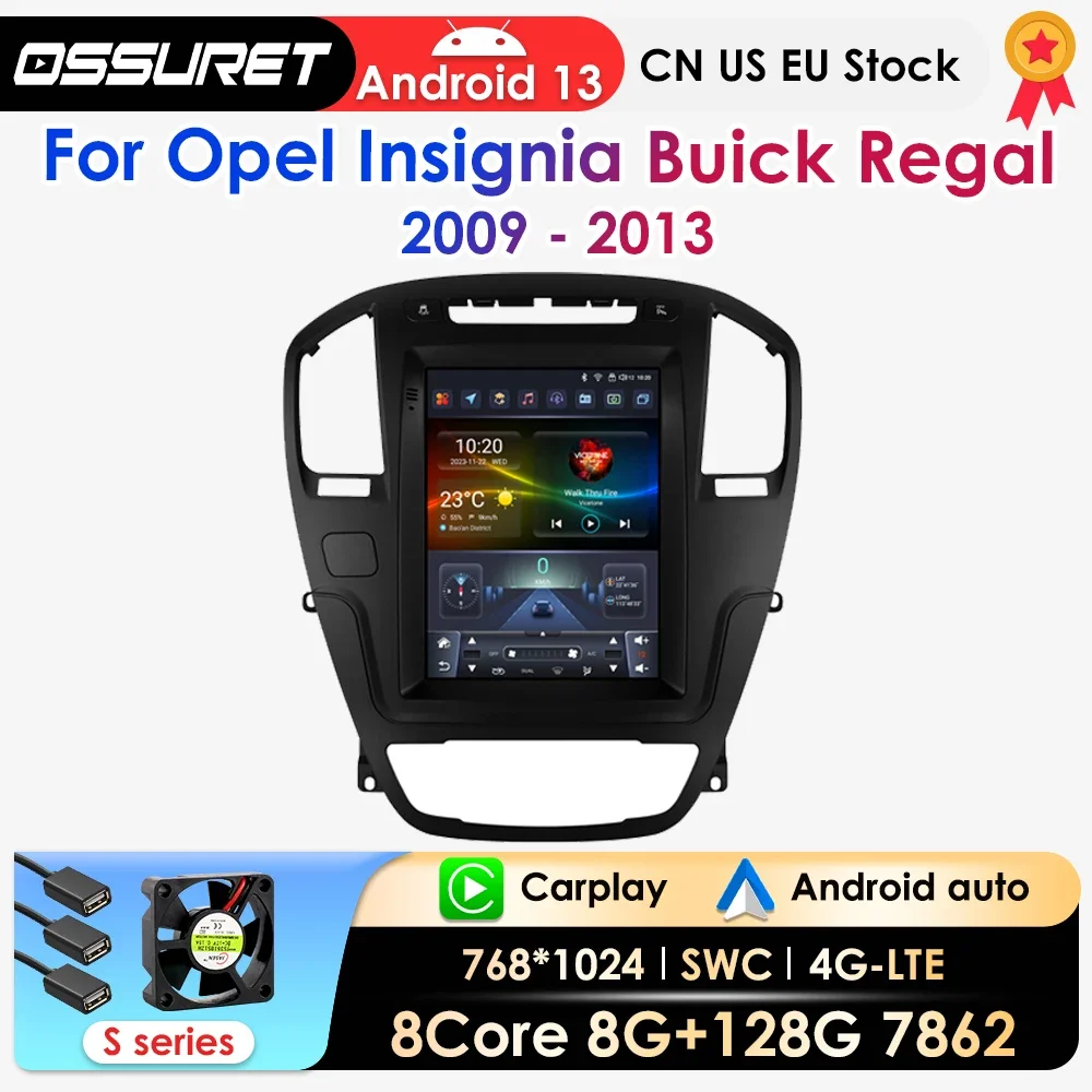 Android-13-Car-Radio-for-Opel-Insignia-Buick-Regal-2009-2013-Multimedia ...