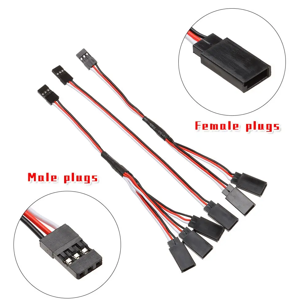 Rc-Drone-For-Rc-Helicopter-Cable-Wire-Lead-RC-Model-Wire-Y-Extension ...