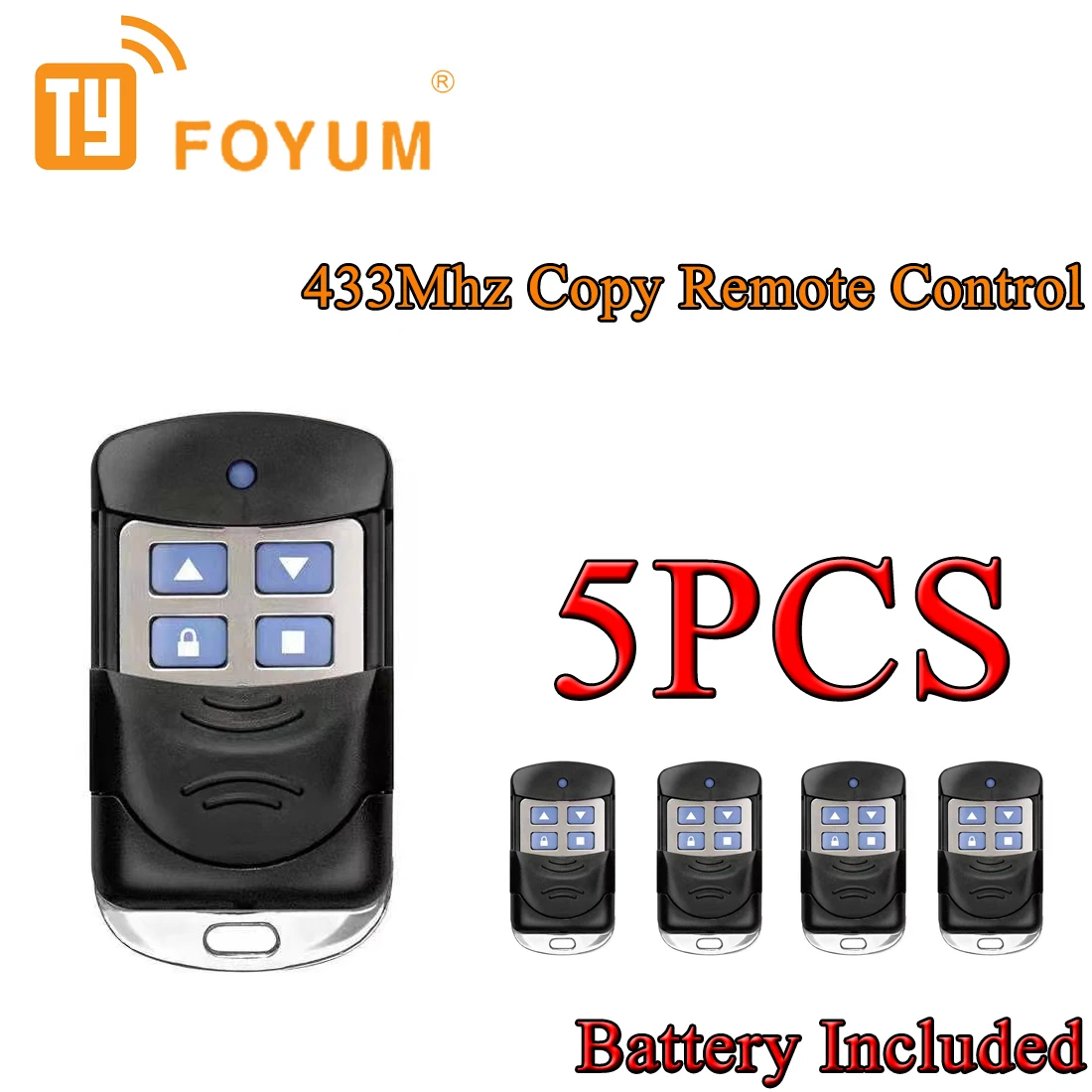 5PSC-Warehouse-Wholesale-Price-Cloning-Duplicator-Key-Garage-Gate-Door ...