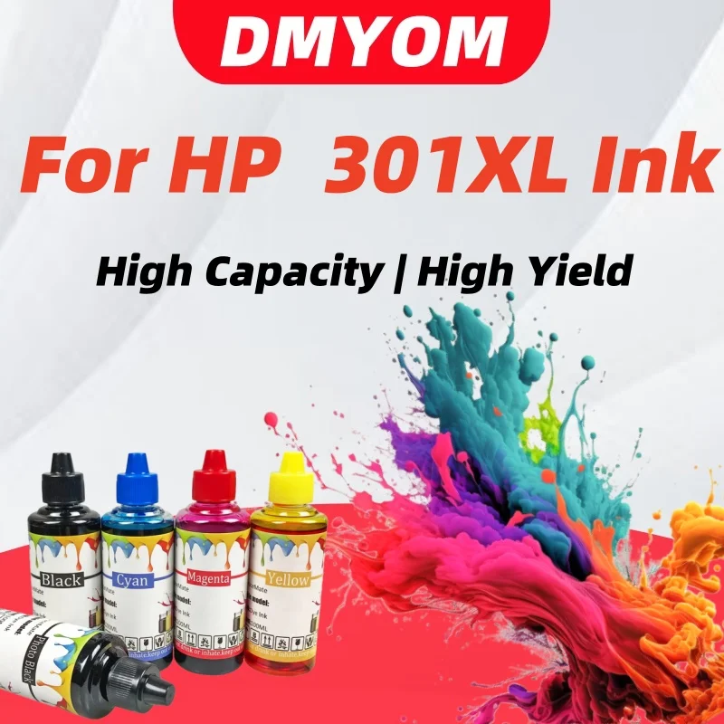 Ink Cartridge CISS Inks Compatible for Hp 301XL 302 304 305 650 652 653 ...